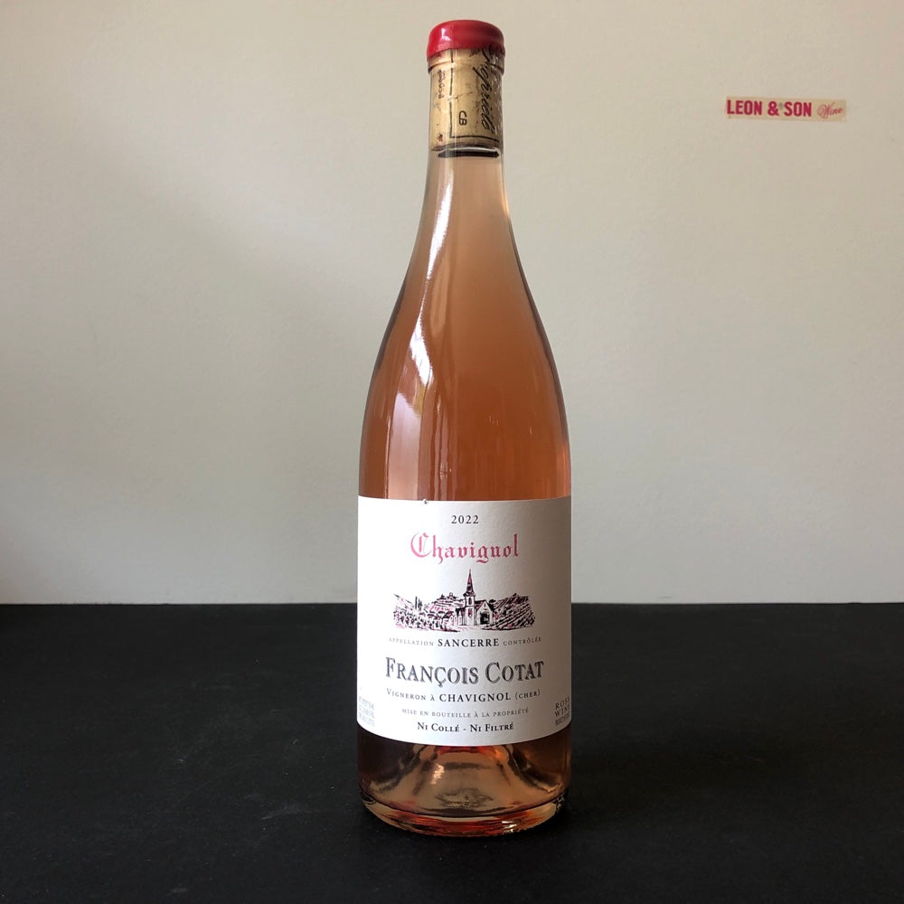2022 Francois Cotat, Sancerre Chavignol Rose Loire, France – Leon & Son Wine and Spirits