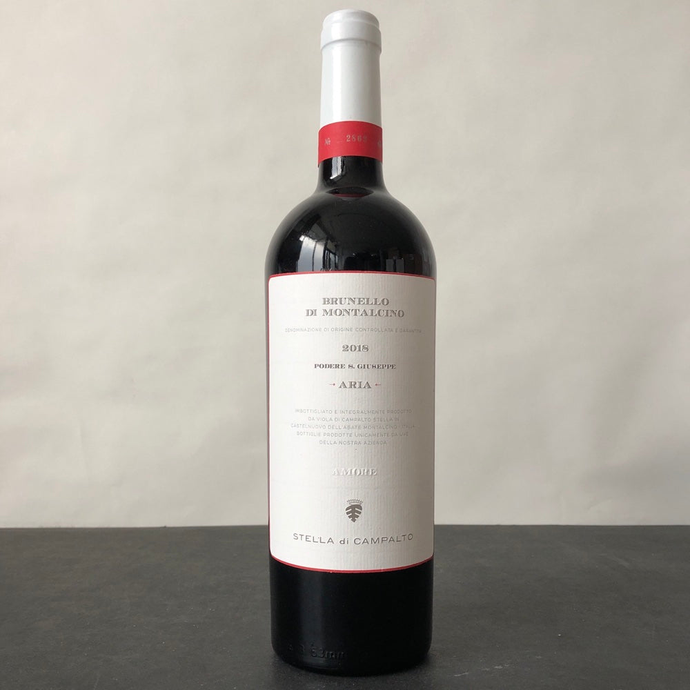 2018 Stella Di Campalto Brunello Di Montalcino Aria DOCG Tuscany Ita 2018 Stella Di Campalto Brunello Di Montalcino Aria DOCG Tuscany Ita