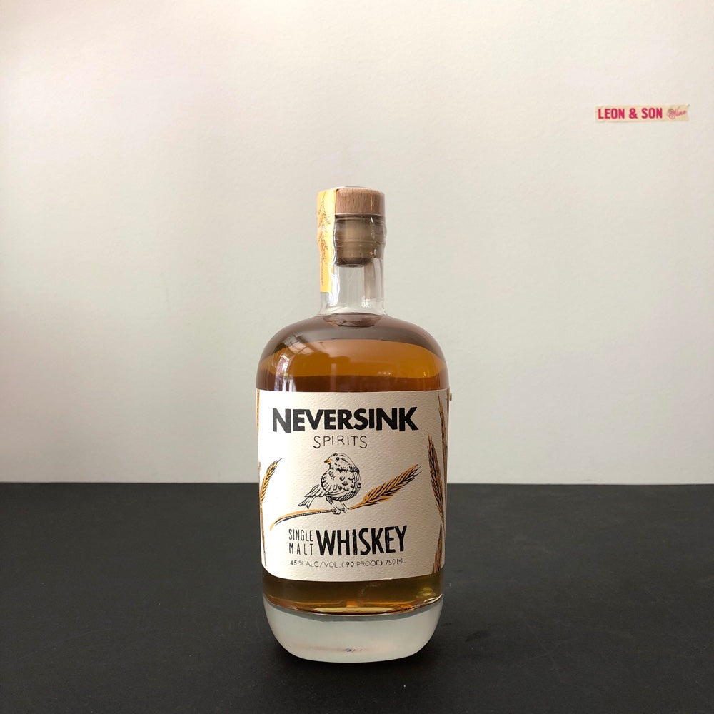 Neversink Spirits Single Malt Whiskey, New York, USA – Leon & Son Wine ...