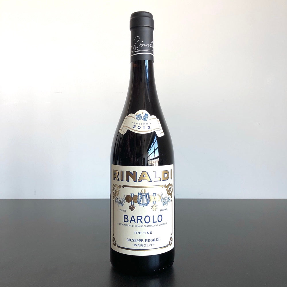 2012 Giuseppe Rinaldi, 'Tre Tine' Barolo DOCG, Piedmont, Italy – Leon ...
