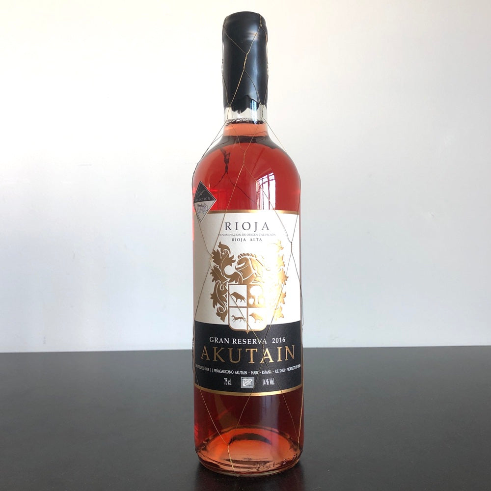 2016 Akutain Rioja Gran Reserva Rosado, Rioja, Spain – Leon & Son Wine ...