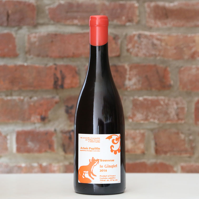 2016 Annie et Philippe Bornard Arbois-Pupillin Trousseau Le Ginglet, J ...