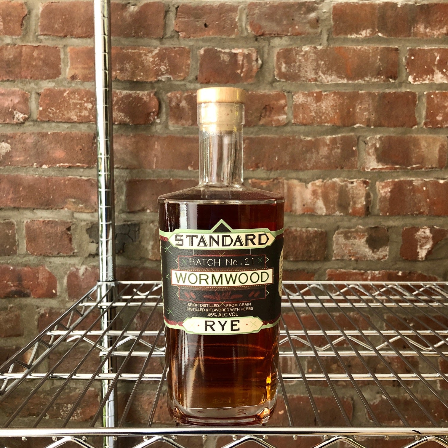 Standard Wormwood Rye Spirit, New York, USA 750ML – Leon & Son Wine and ...