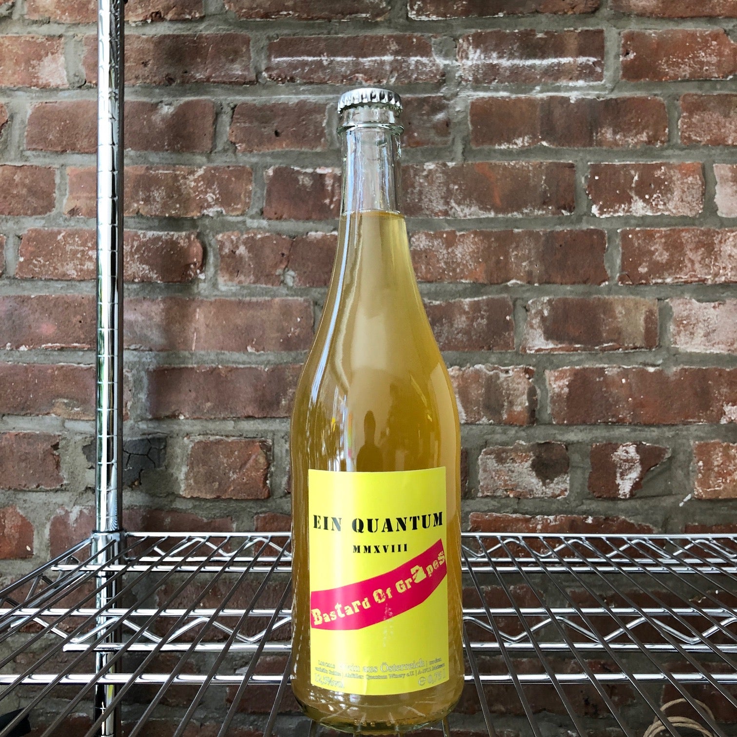 2018 Quantum Winery 'Ein Quantum Bastard Of Grapes' Gruner, Austria ...